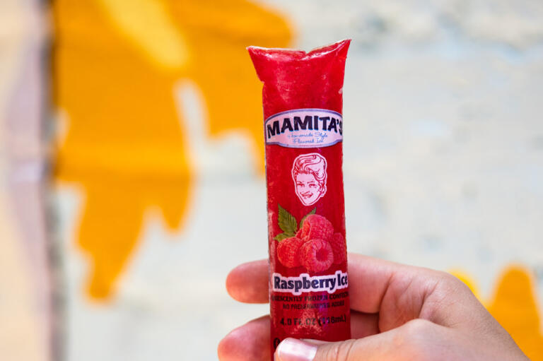 Raspberry Ice - Mamita's Ices